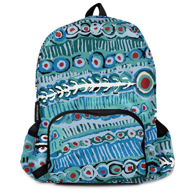 Aboriginal Art Foldable Backpack– House of Handmade