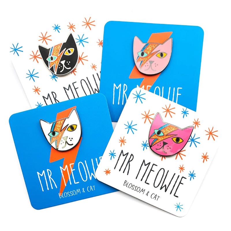 Mr Meowie Cat Brooch– House of Handmade